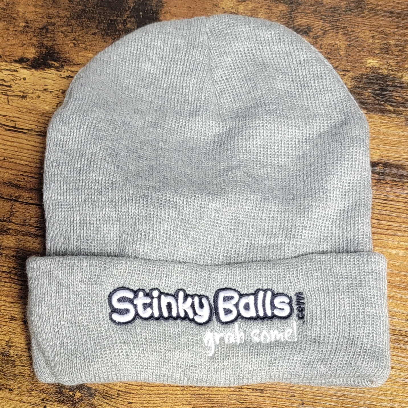 BEANIE-light grey – Stinky Balls